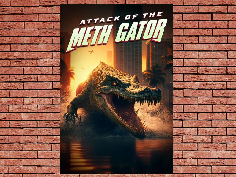 -Attack of the Meth Gator (2023)-The Original Movie - ClassicsOnPoint.com