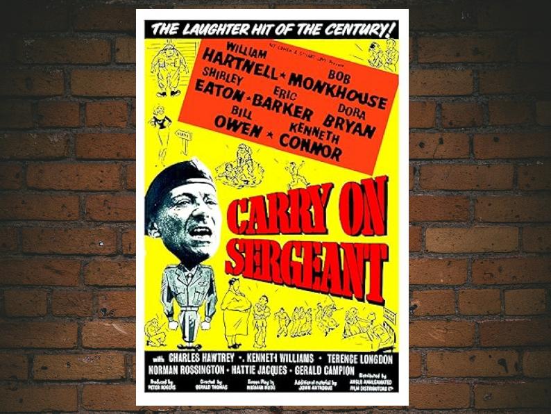 -Carry On Sergeant (1958)-The Original Movie - ClassicsOnPoint.com