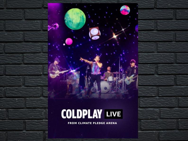-Coldplay - Live from Climate Pledge Arena (2021)-The Original Movie ...