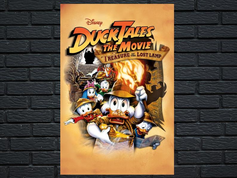 -DuckTales: The Movie - Treasure of the Lost Lamp (1990)-The Original ...