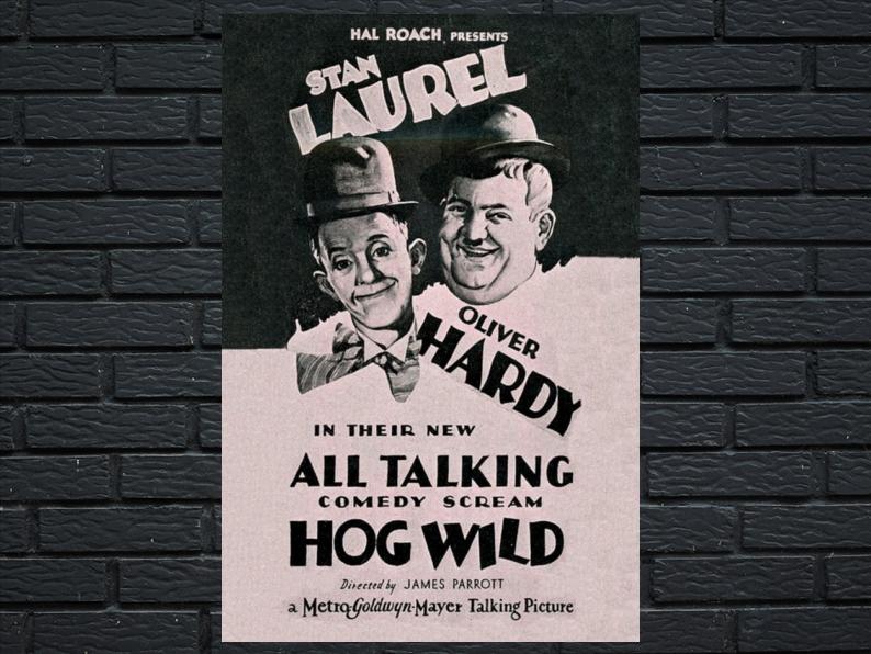 -Hog Wild (1930)-The Original Movie - ClassicsOnPoint.com