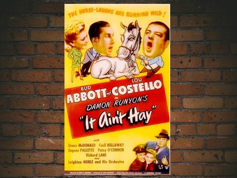 -It Ain't Hay (1943)-The Original Movie - ClassicsOnPoint.com