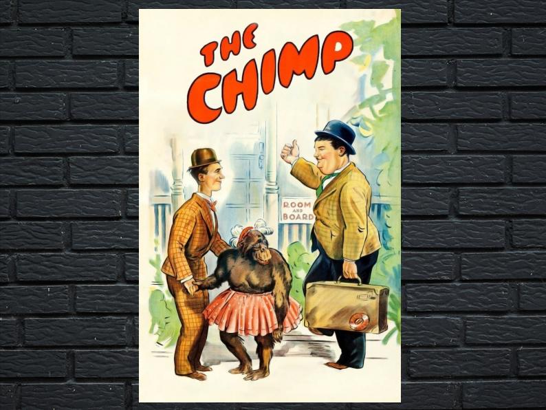-Laurel and Hardy: The Chimp (1932)-The Original Movie ...