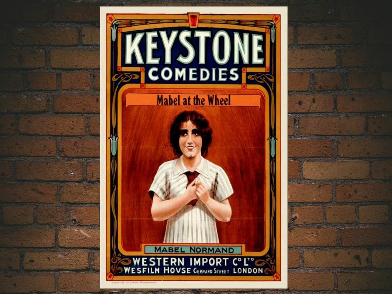 -Mabel at the Wheel (1914)-The Original Movie - ClassicsOnPoint.com