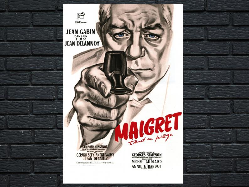 -Maigret, Inspector Maigret Sets a Trap (1958)-The Original Movie ...