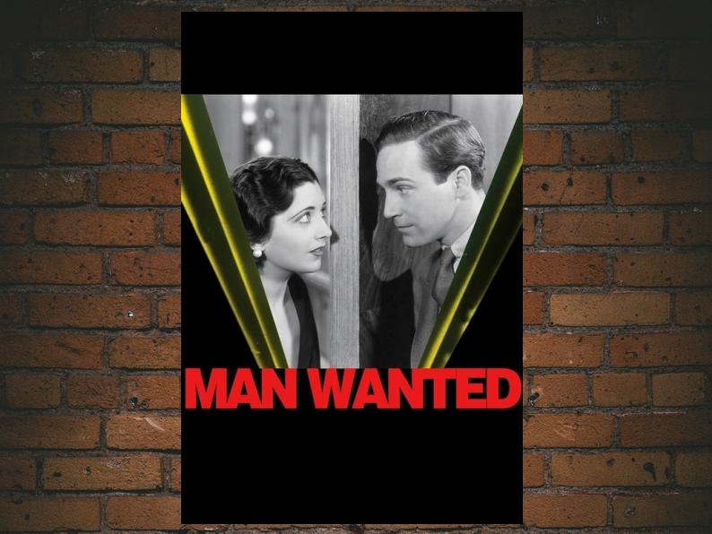 -Man Wanted (1932)-The Original Movie - ClassicsOnPoint.com