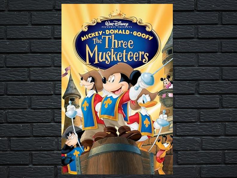 -Mickey Donald Goofy The Three Musketeers (2004)-The Original Movie ...