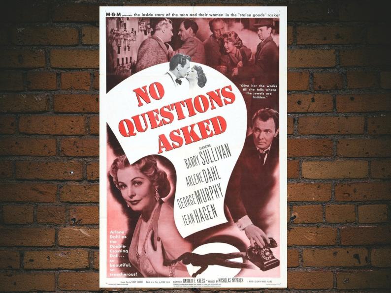 -No Questions Asked (1951)-The Original Movie - ClassicsOnPoint.com