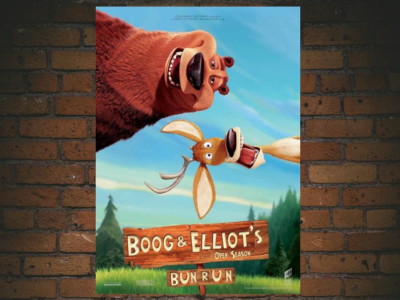-Open Season Boog And Elliot Midnight Bun Run (2006)-The Original Movie ...