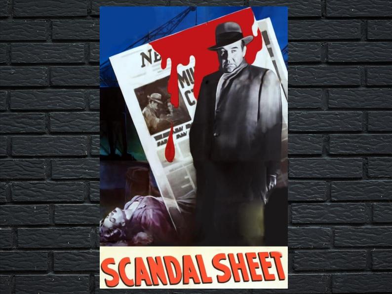 -Scandal Sheet (1952)-The Original Movie - ClassicsOnPoint.com