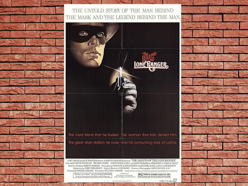 -The Legend Of The Lone Ranger (1981)-The Original Movie ...