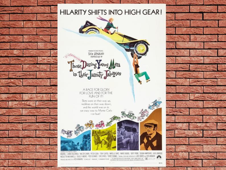 -Those Daring Young Men In Their Jaunty Jalopies, Monte Carlo Or Bust ...