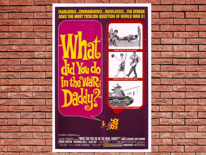 -What Did You Do in the War, Daddy? (1966)-The Original Movie ...